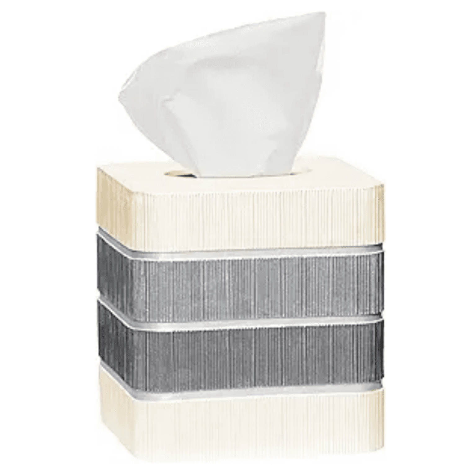 Resin Tissue Box Cover for Modern Home Decor - Minimalist Square Tissue ...