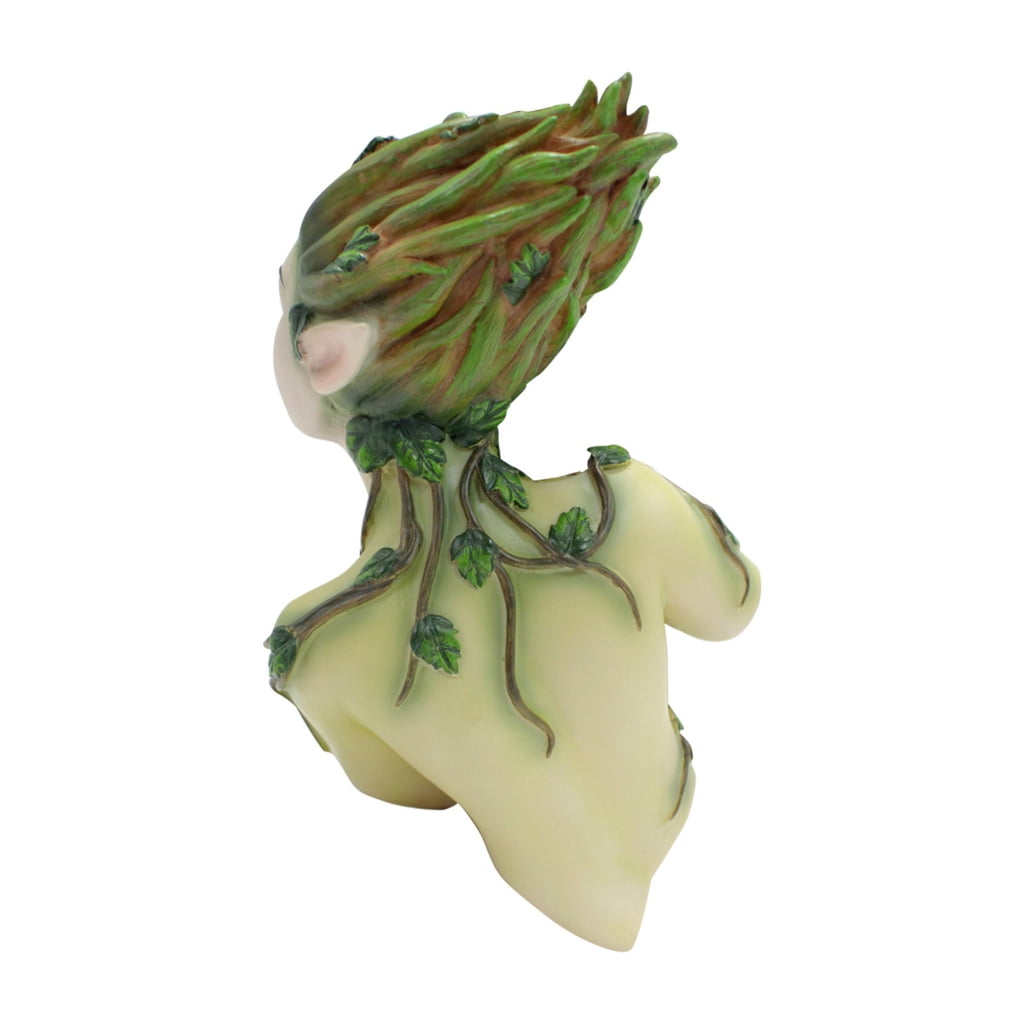 Resin Tree Fairy Figures Sculpture Tree Peeker for Outdoor Garden Yard ...