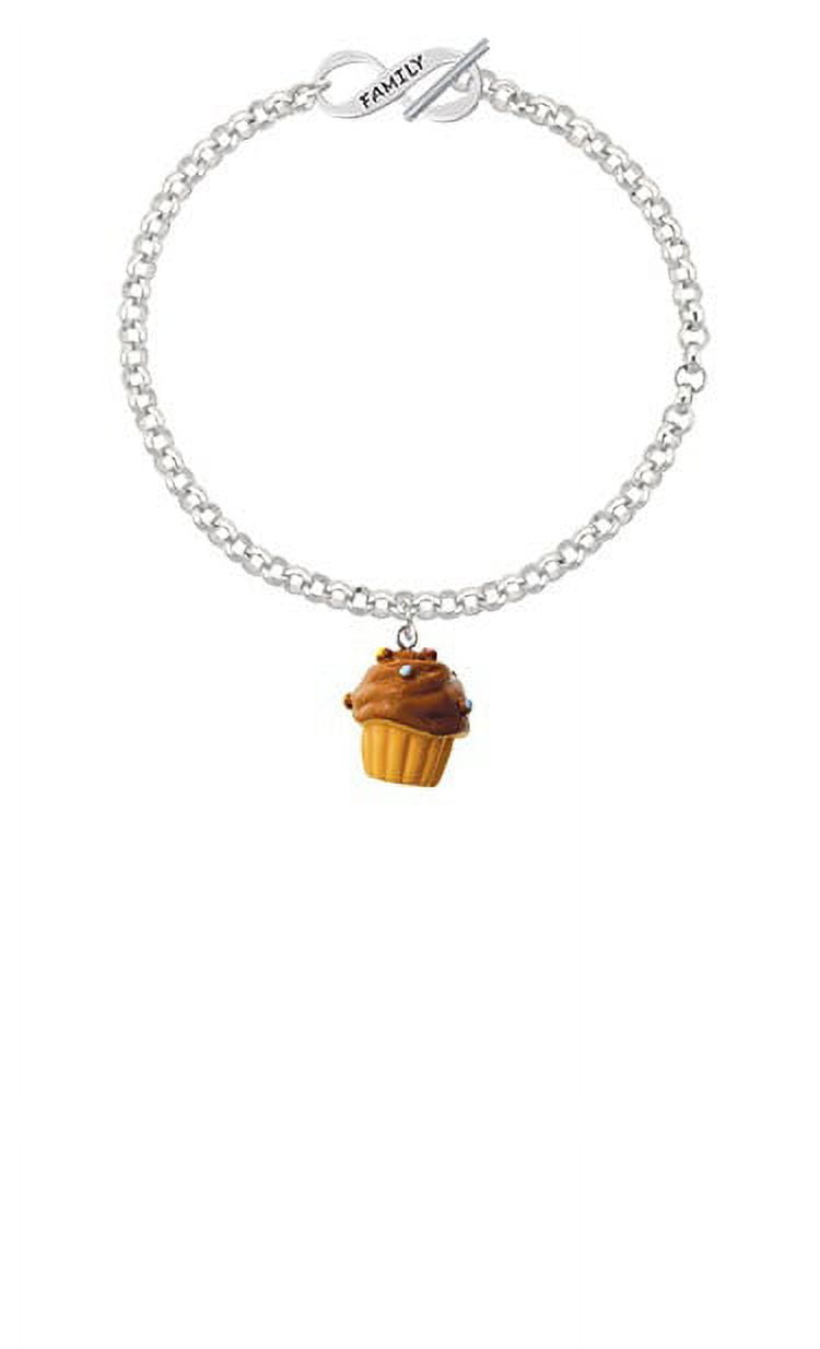 Resin Vanilla Cupcake with Chocolate Frosting Family Infinity Toggle ...