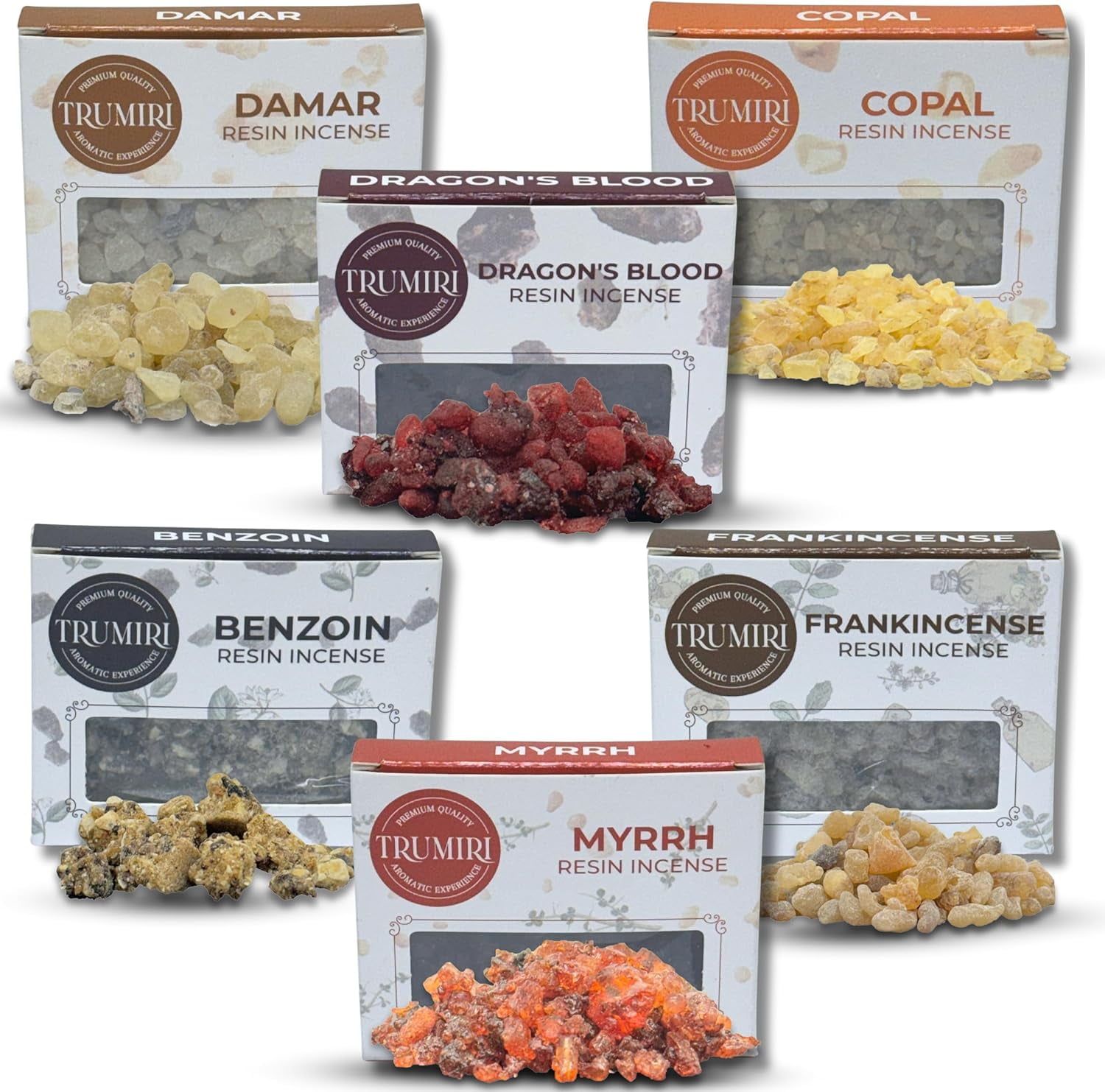 Resin fragrance - Natural gum SAP - 6x30 grams - Walmart.com