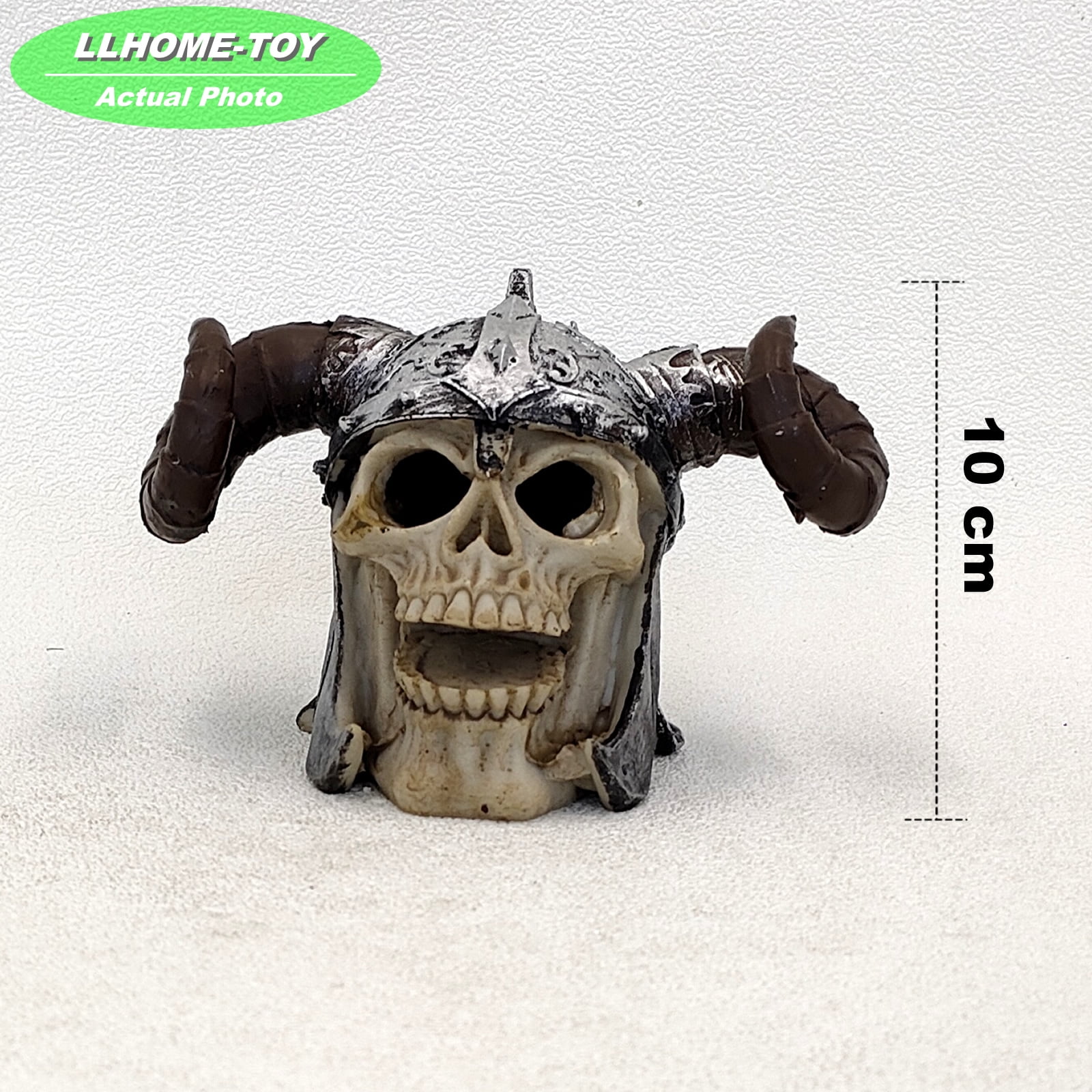 Resin ox horn skull spider Reptile cave Fish Tank landscape ornaments ...