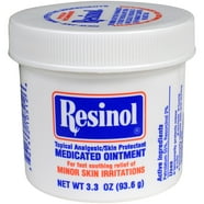 Resinol Medicated Ointment for First Degree Burn Pain Relief and Skin ...