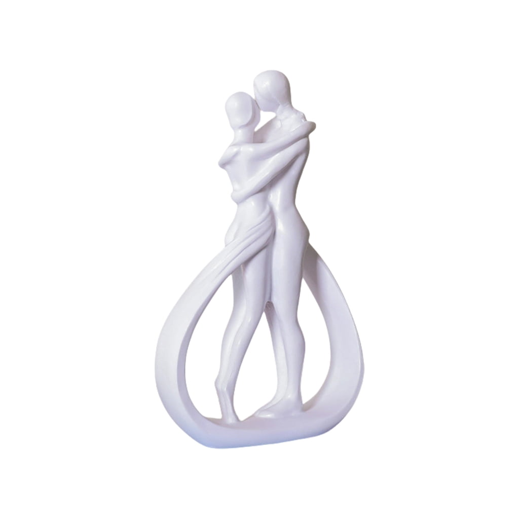 Resins Couple Figurine Crafts Table Centerpieces Huggings Couple ...