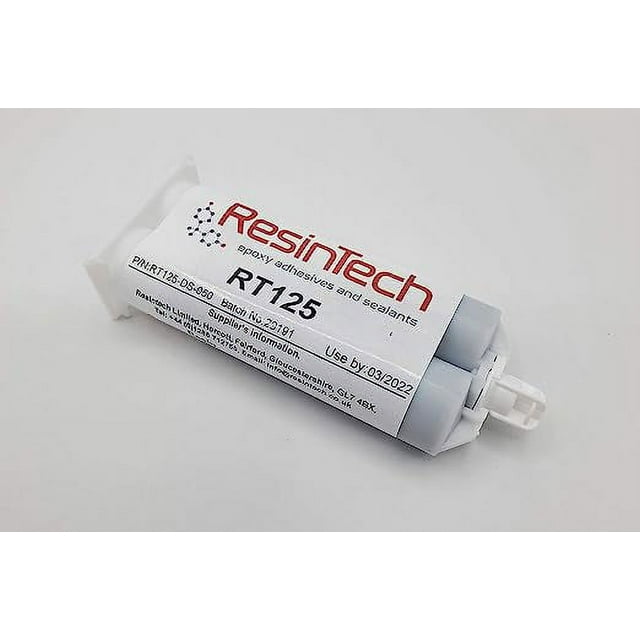 Resintech RT125-DS-050 Flexible 2 Part Epoxy 50mL - Strong and Durable Bonds - Walmart.com