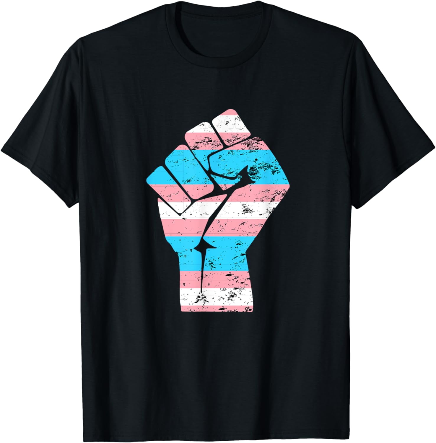 Resist Fist Transgender Flag Trans Pride T-Shirt - Walmart.com