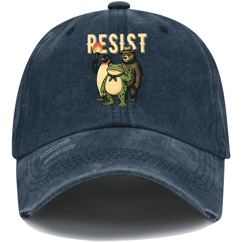 Resist Frog Cap, Resist Frog Hat, Unisex-Adult Baseball Cap - Walmart.com