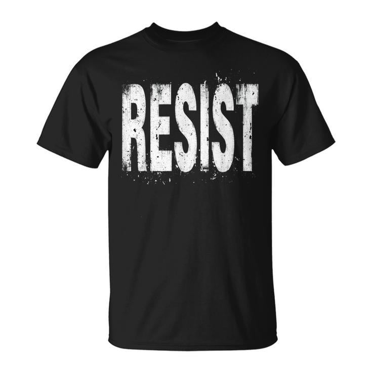 Resist Political Protest T-Shirt – Bold Statement Graphic Tee, Activism ...