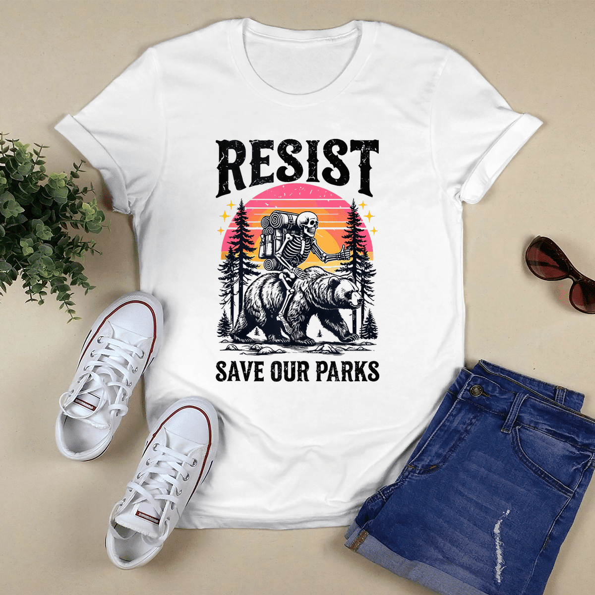Resist Save Our Parks Alt US National Parks Bear Proctect Our National ...