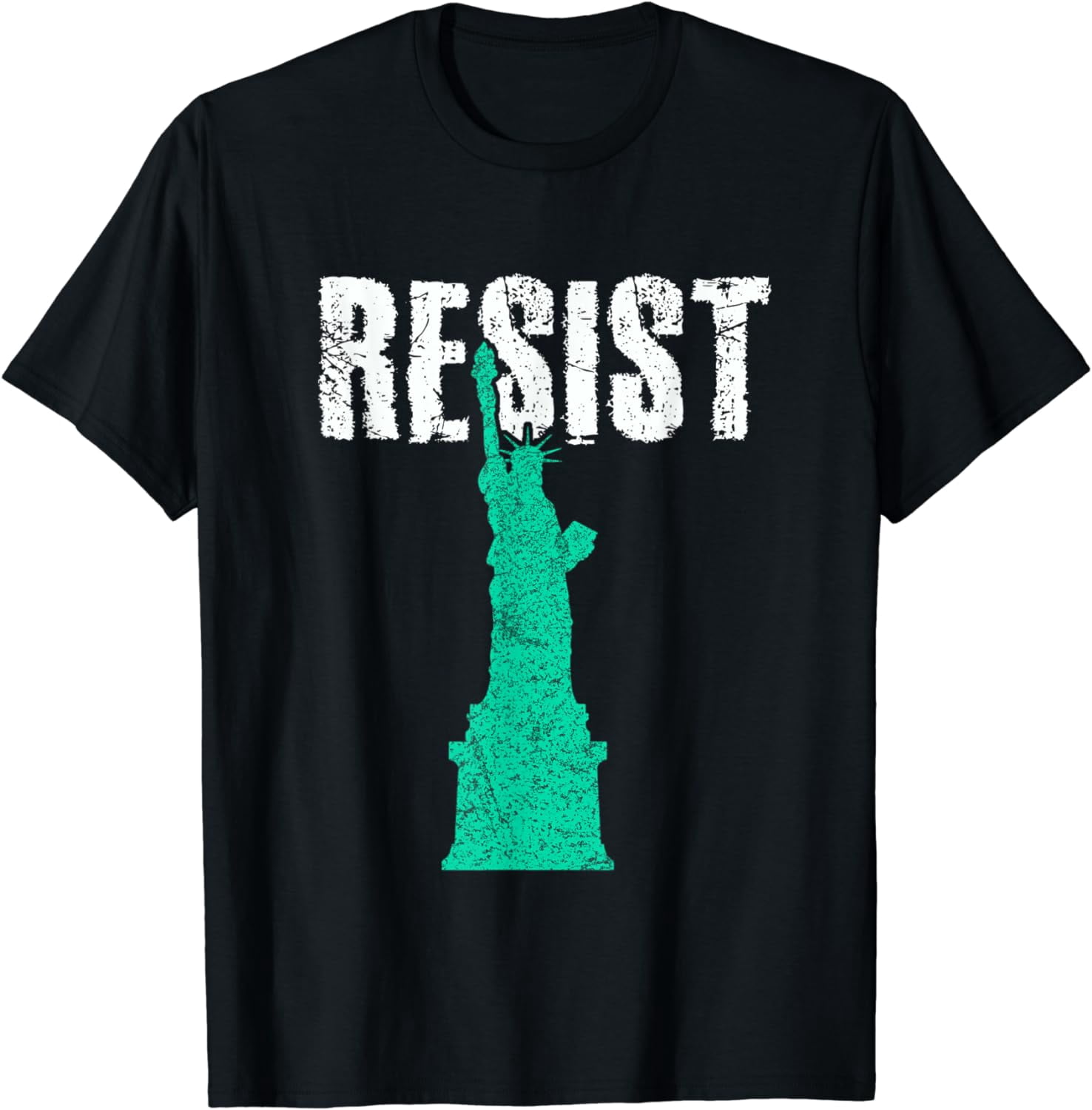 Resist Statue of Liberty T-Shirt - Walmart.com