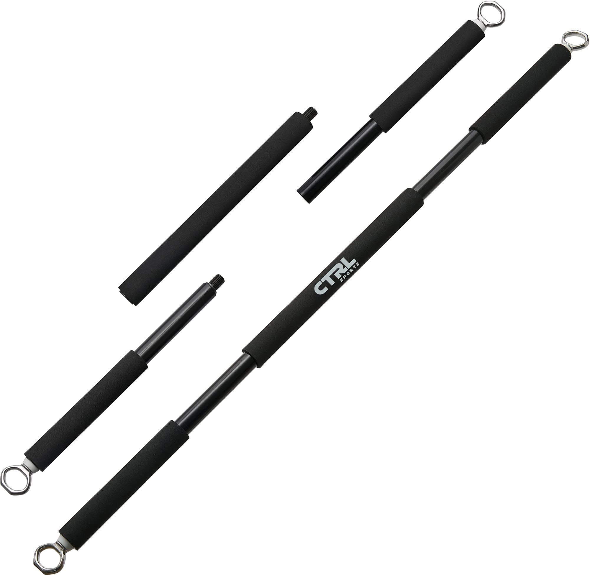 Resistance Band Bar for Fitness - Workout Bar for Exercise, Squat ...