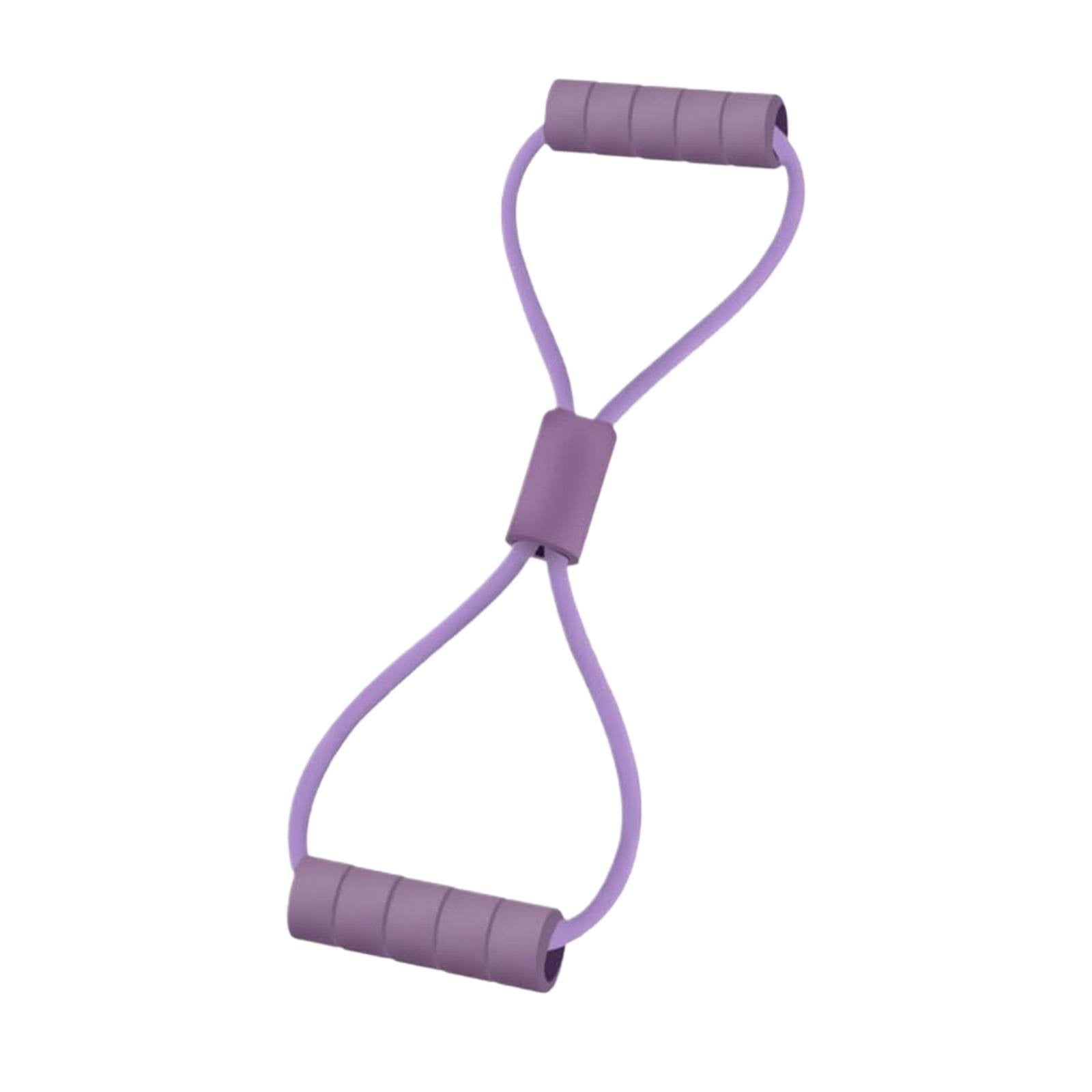 Resistance Band with Handles, Figure 8 Stretch Fitness Strap for Full ...