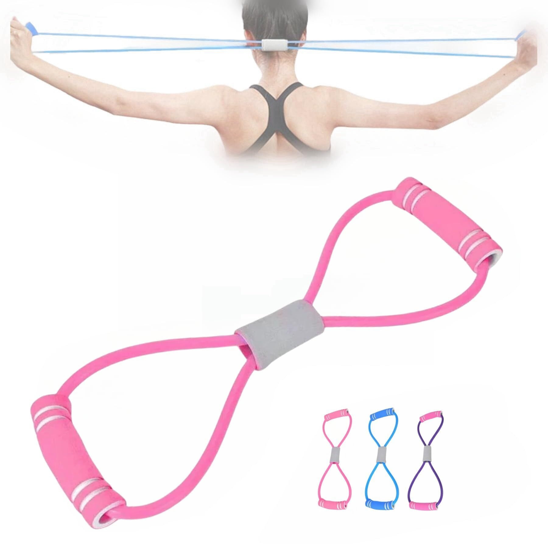 Resistance Band with Handles, Figure 8 Resistance Band, Figure 8 Arm ...