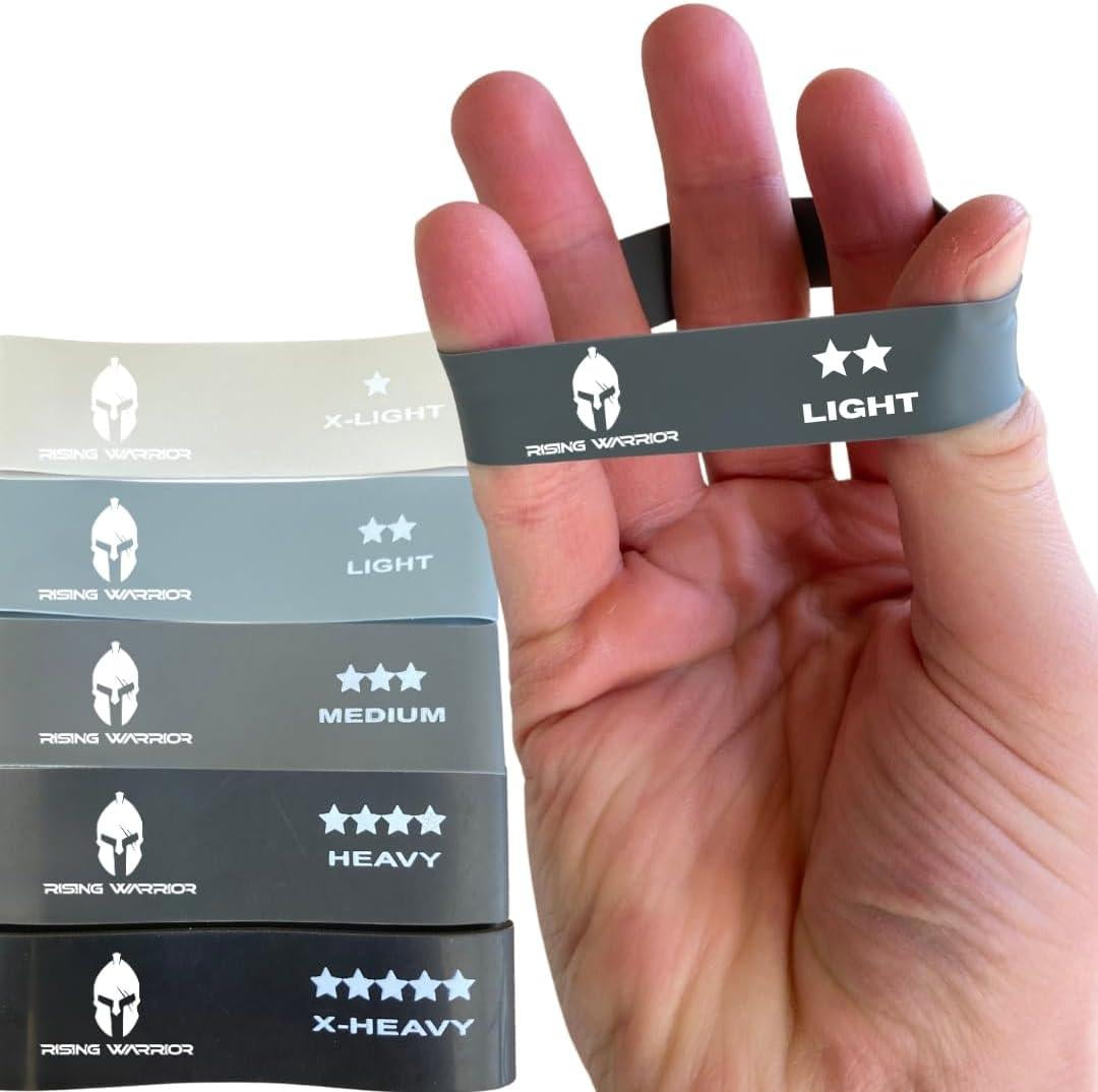 Resistance Bands - 5 Finger Grip Training for Strength Expansion ...