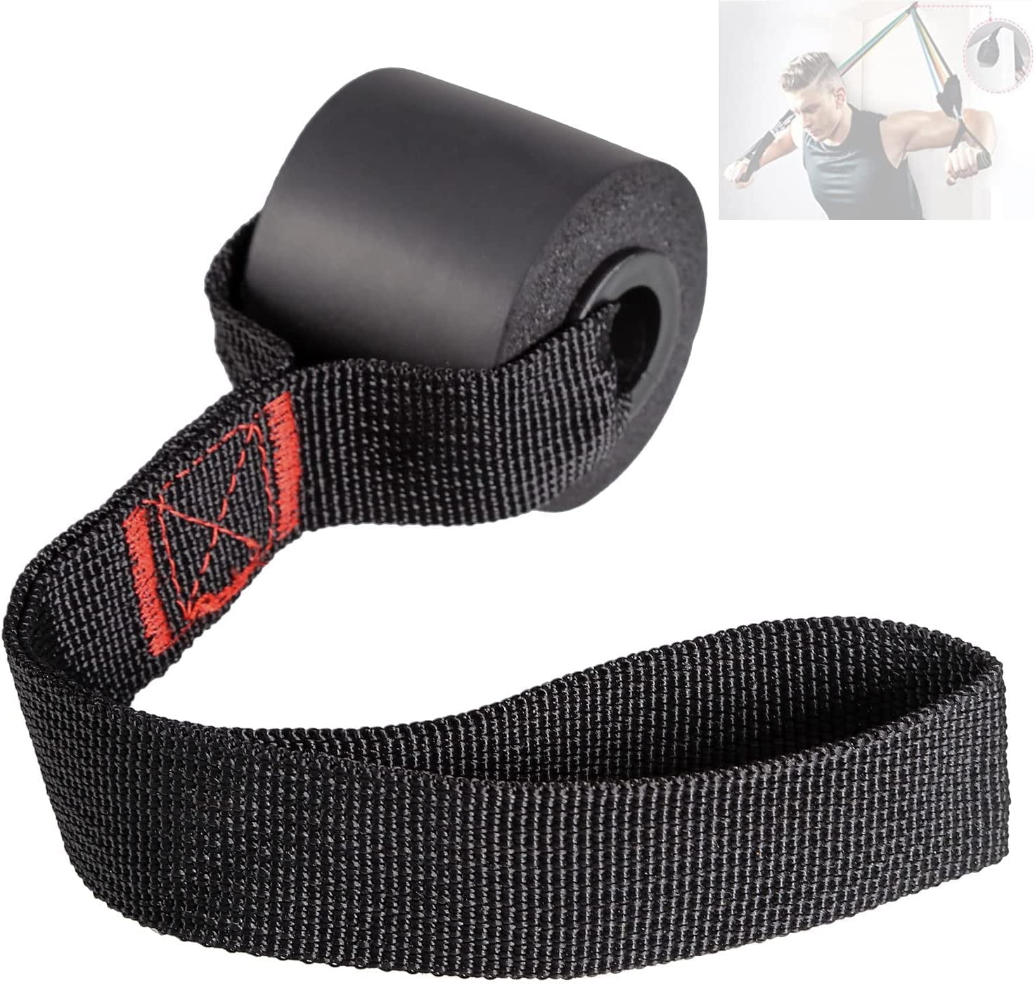 Resistance Bands Door Anchor Attachment, Secure Door Anchor Heavy Duty ...