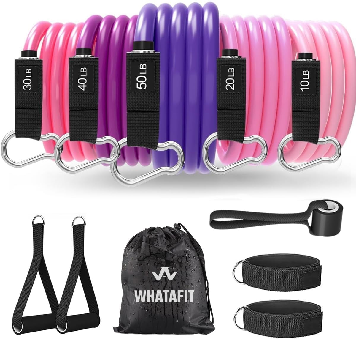 Resistance Bands, Exercise Bands，Resistance Bands for Working Out, Work ...