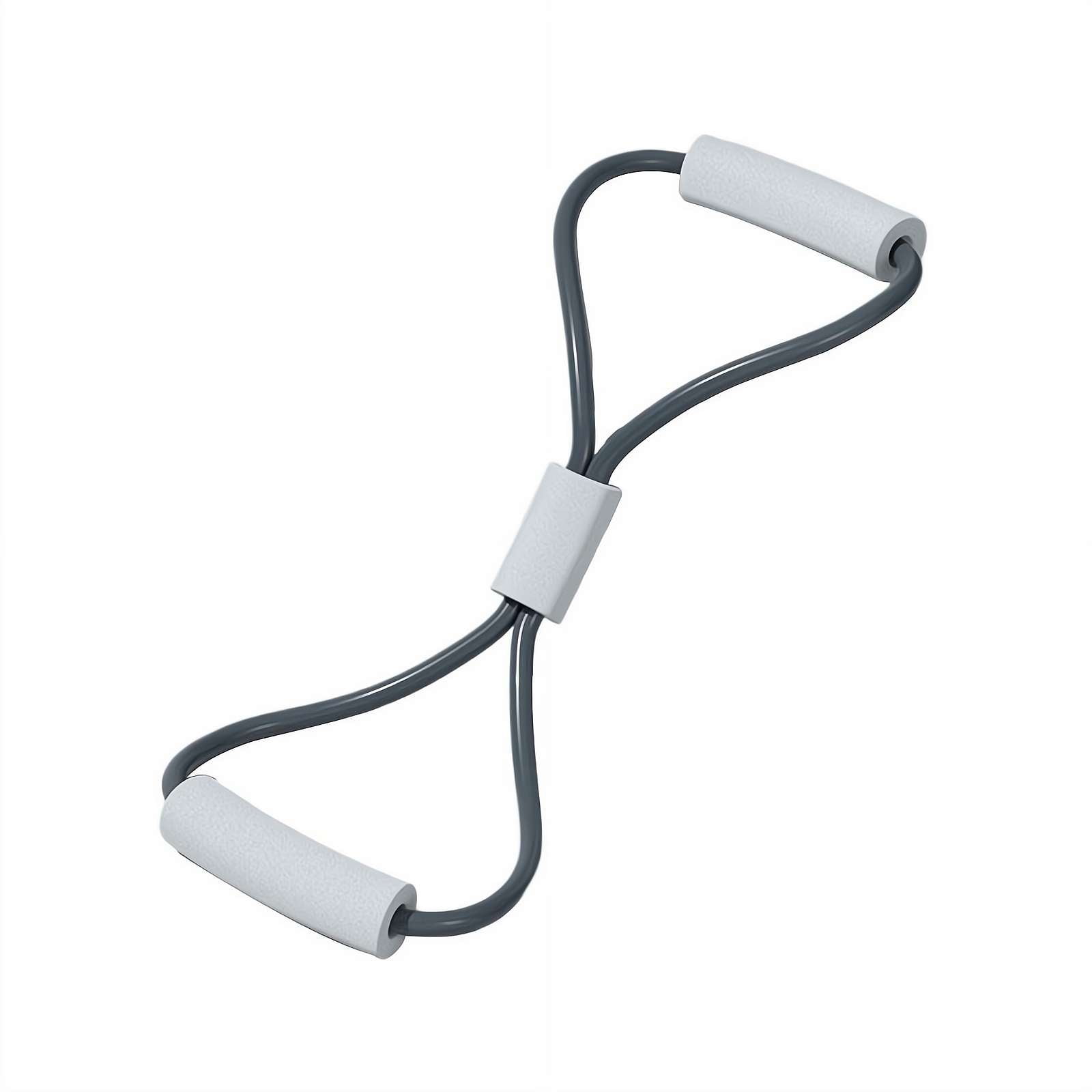 Resistance Bands, Figure 8 Exercise Bands with Handles, Chest Expander ...