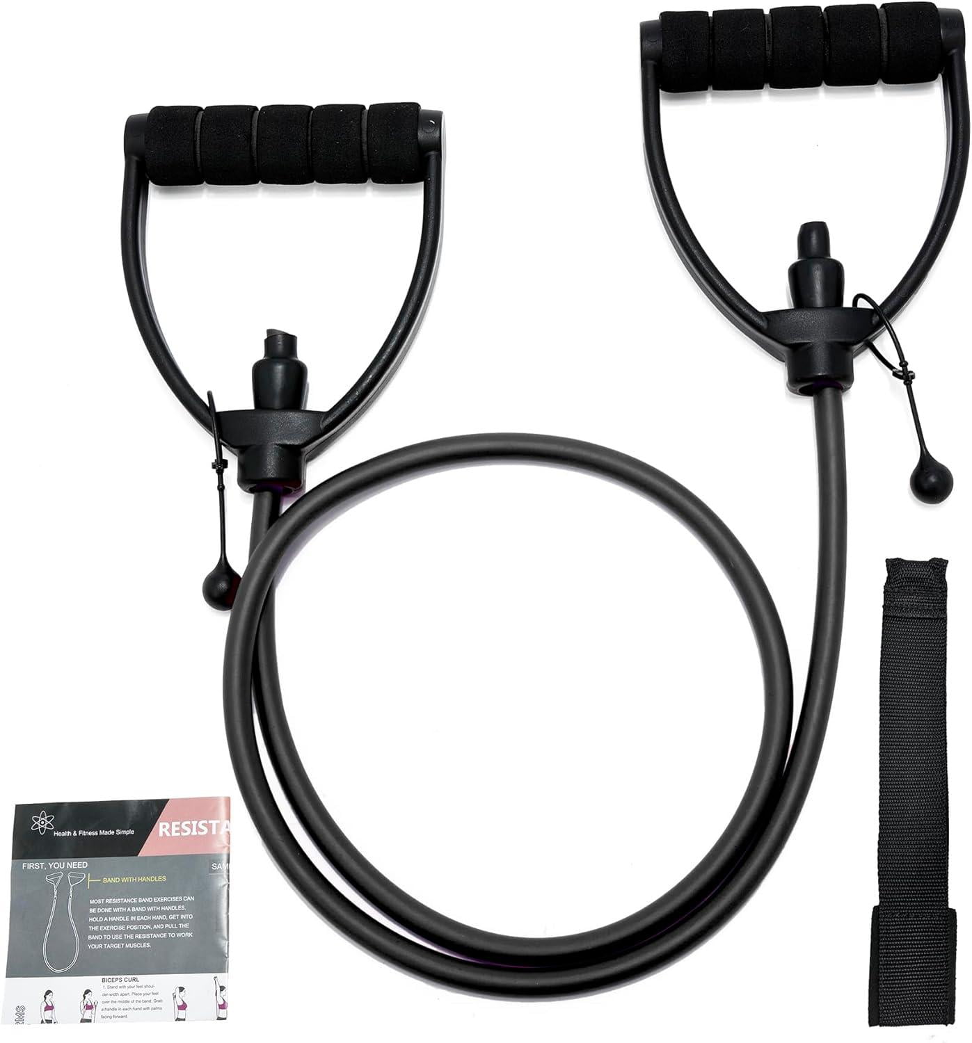 Resistance Bands with Handles, Exercise Resistance Bands, Workout Bands ...