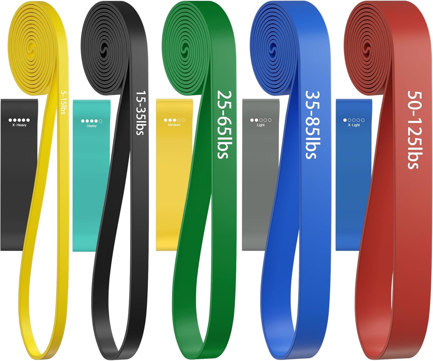 Resistance Bands, Pull Up Assist Bands - Workout Bands, Eexercise Bands ...