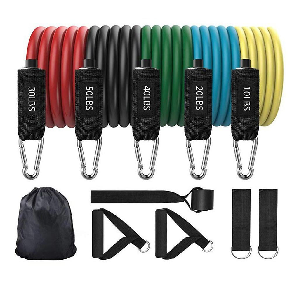 Resistance Bands Set, Exercise Bands With Door Anchor, Handles, Legs ...