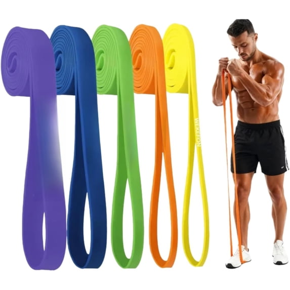Resistance Bands Set, Pull Up Assist Bands - Stretch Resistance Band ...