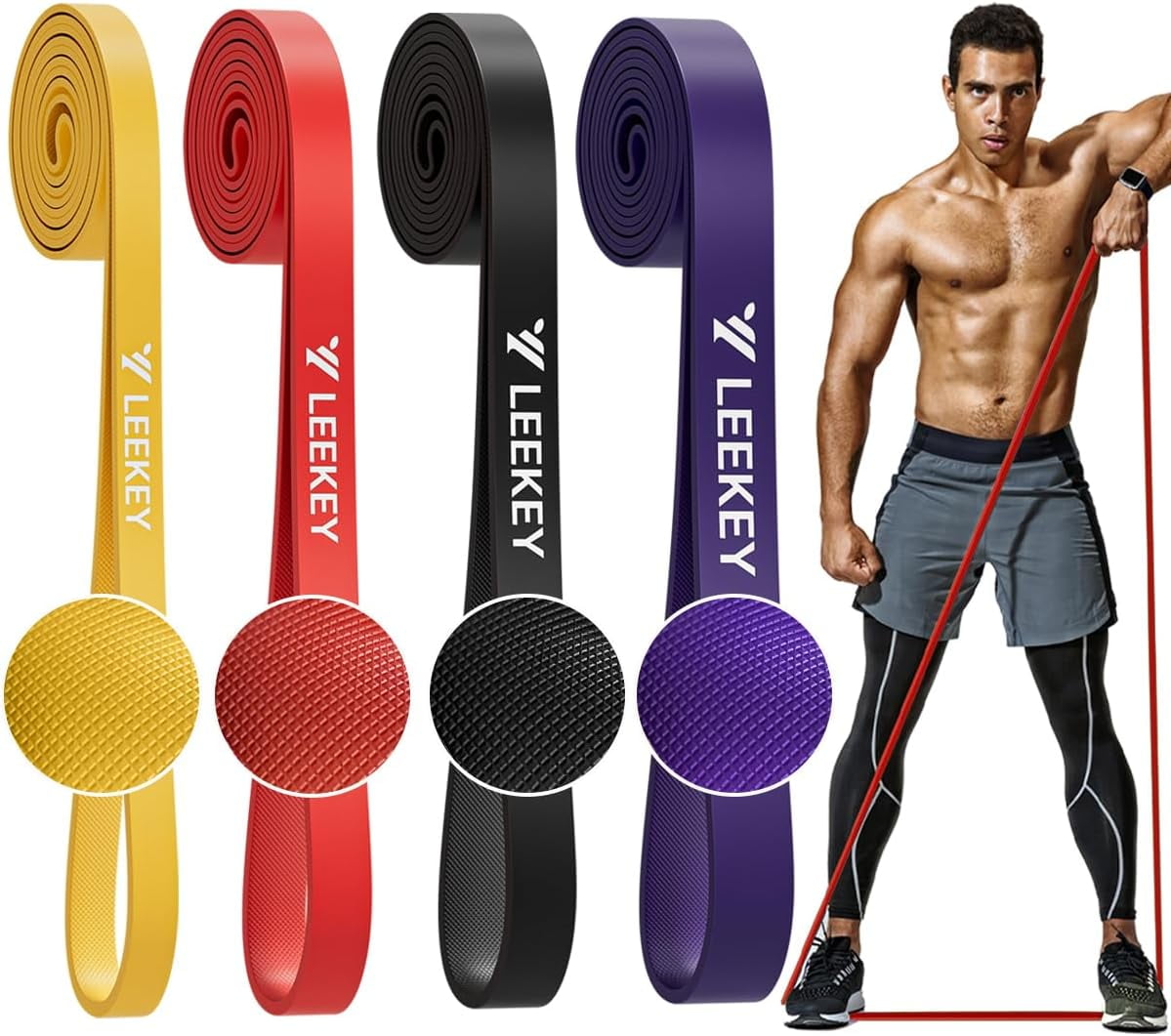 Resistance Bands Set for Pull-Up Assistance & Full-Body Training, Multi ...