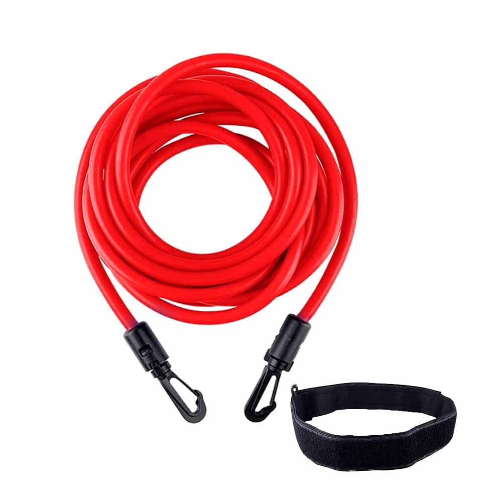 Resistance Bands Swim Tether Stationary Swimming, Swim Harness Static ...