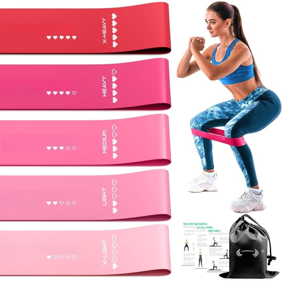 Resistance Bands for Working Out, Exercise Bands Resistance Bands Set ...