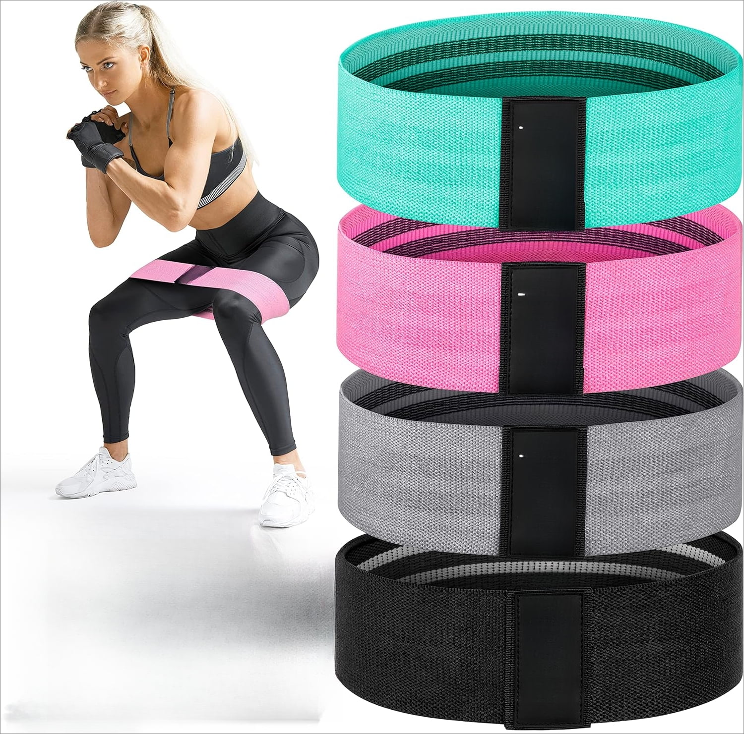 Resistance Bands for Working Out with Workout Bands Guide. Booty Bands ...