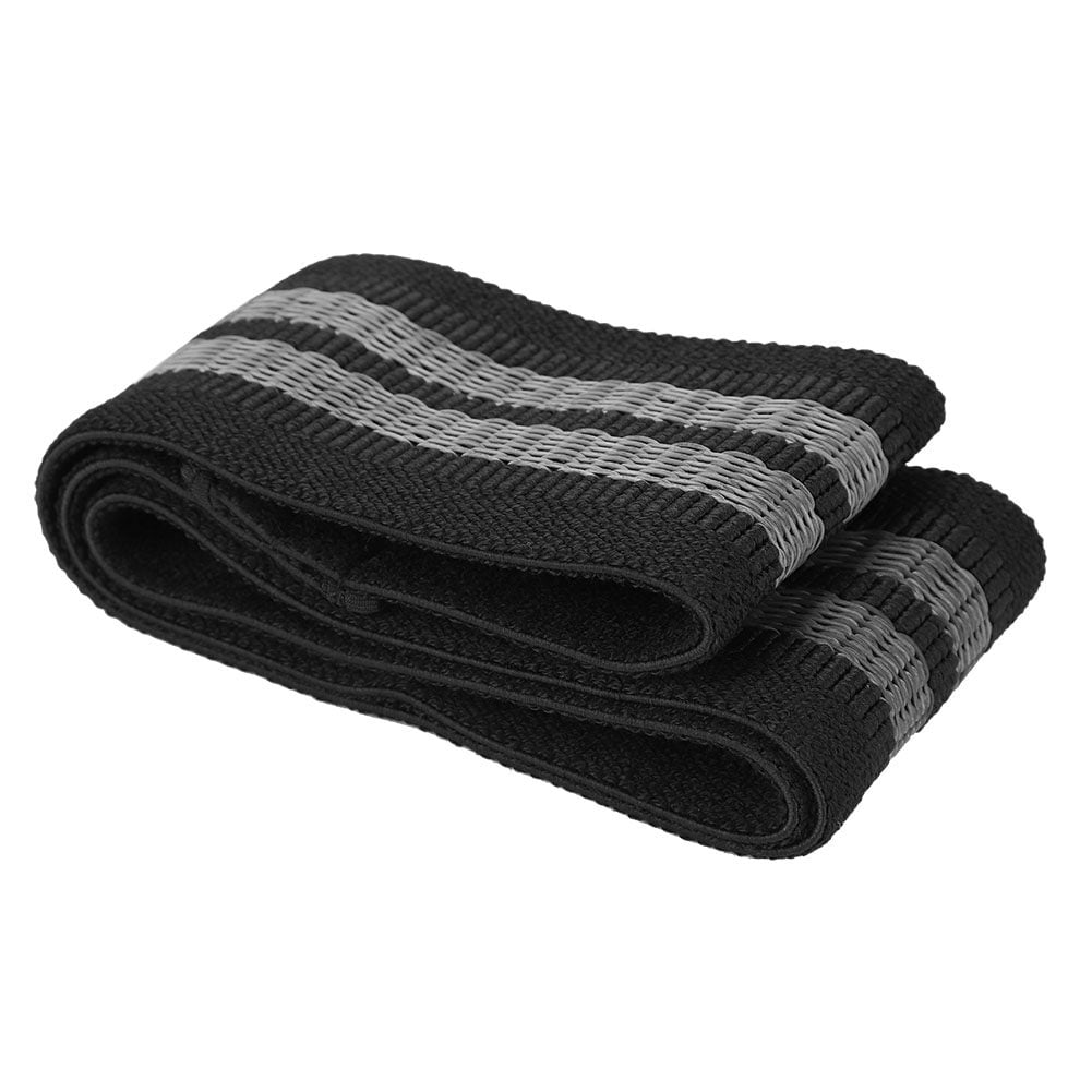 Resistance Hip Glute Exercise Bands for Thighs and Legs, Black, Large ...