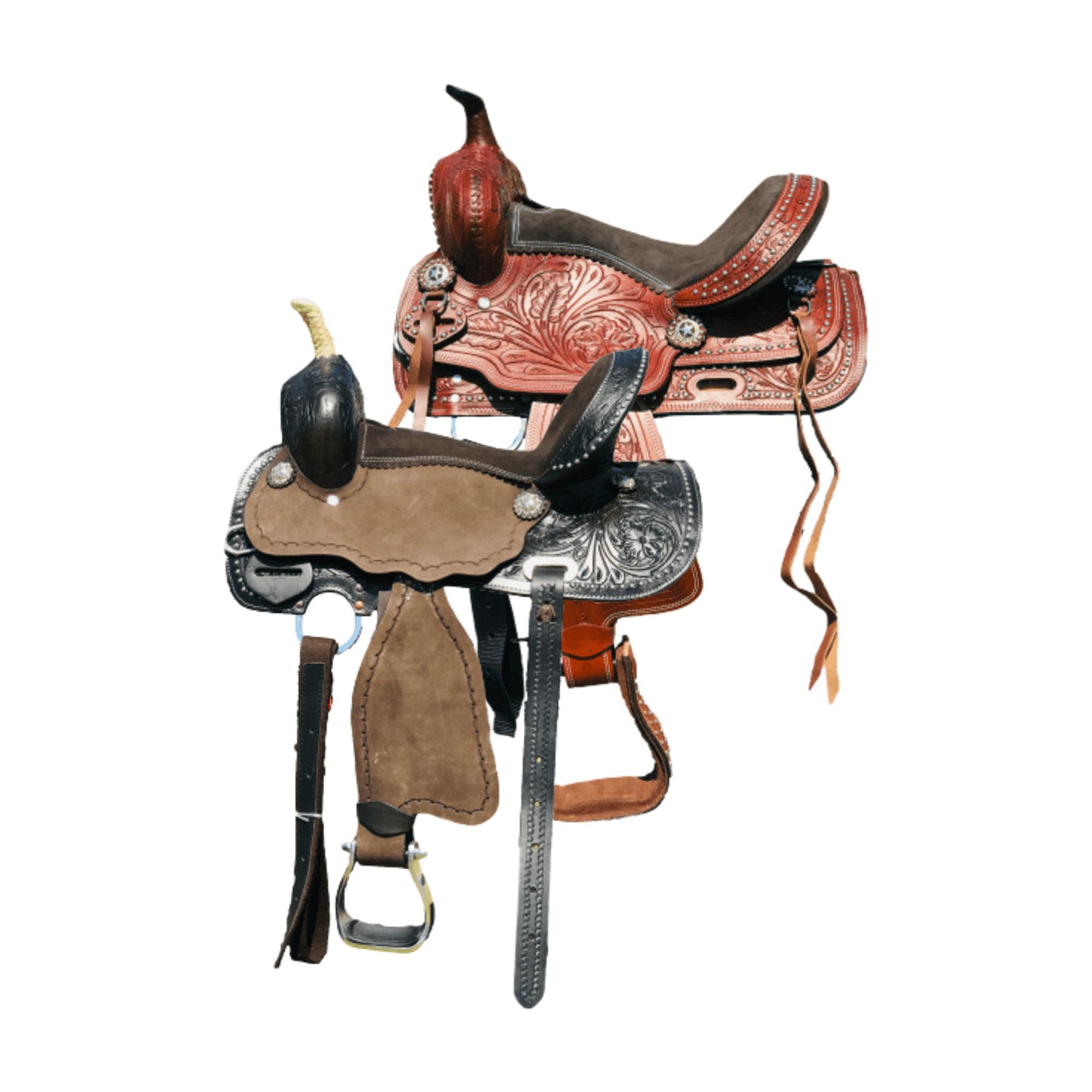 Resistance Kids Western Horse Barrel Saddle. Western Youth Child ...