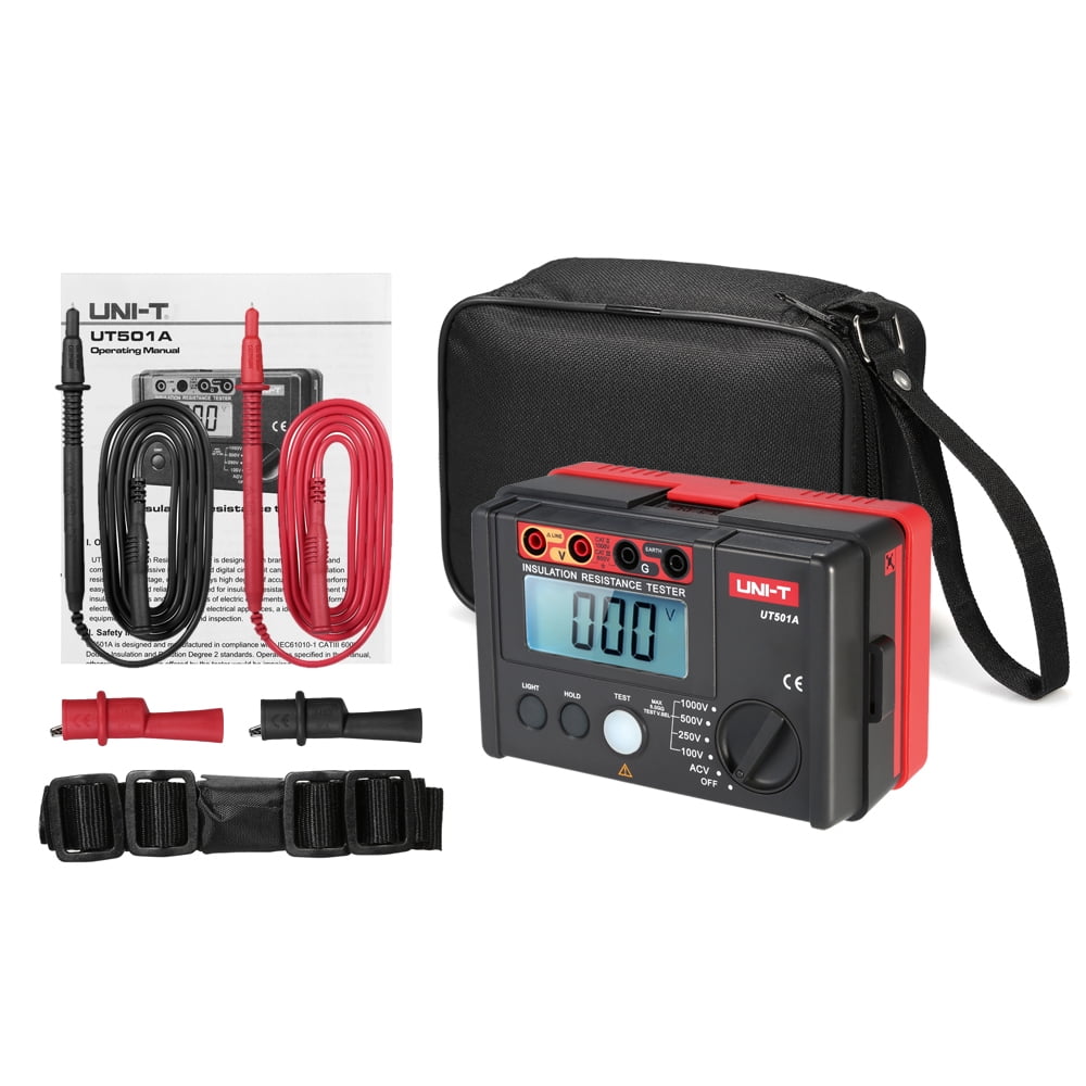 Resistance Meter,Ut501a 1000v Resistance Meter Tester Voltmeter Tester ...