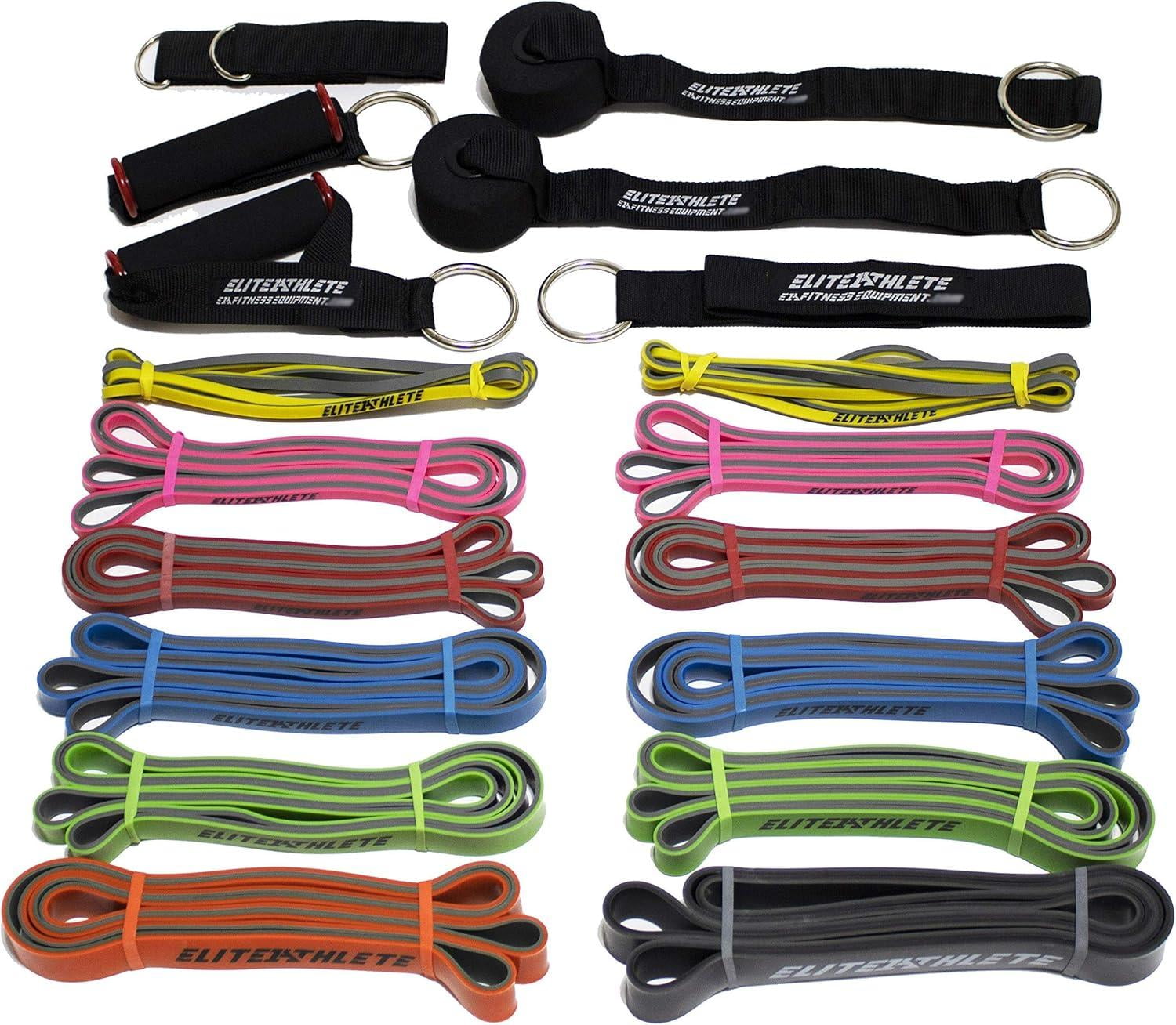 Resistance Power Band Kits, 3 Strength Levels to Choose from with ...