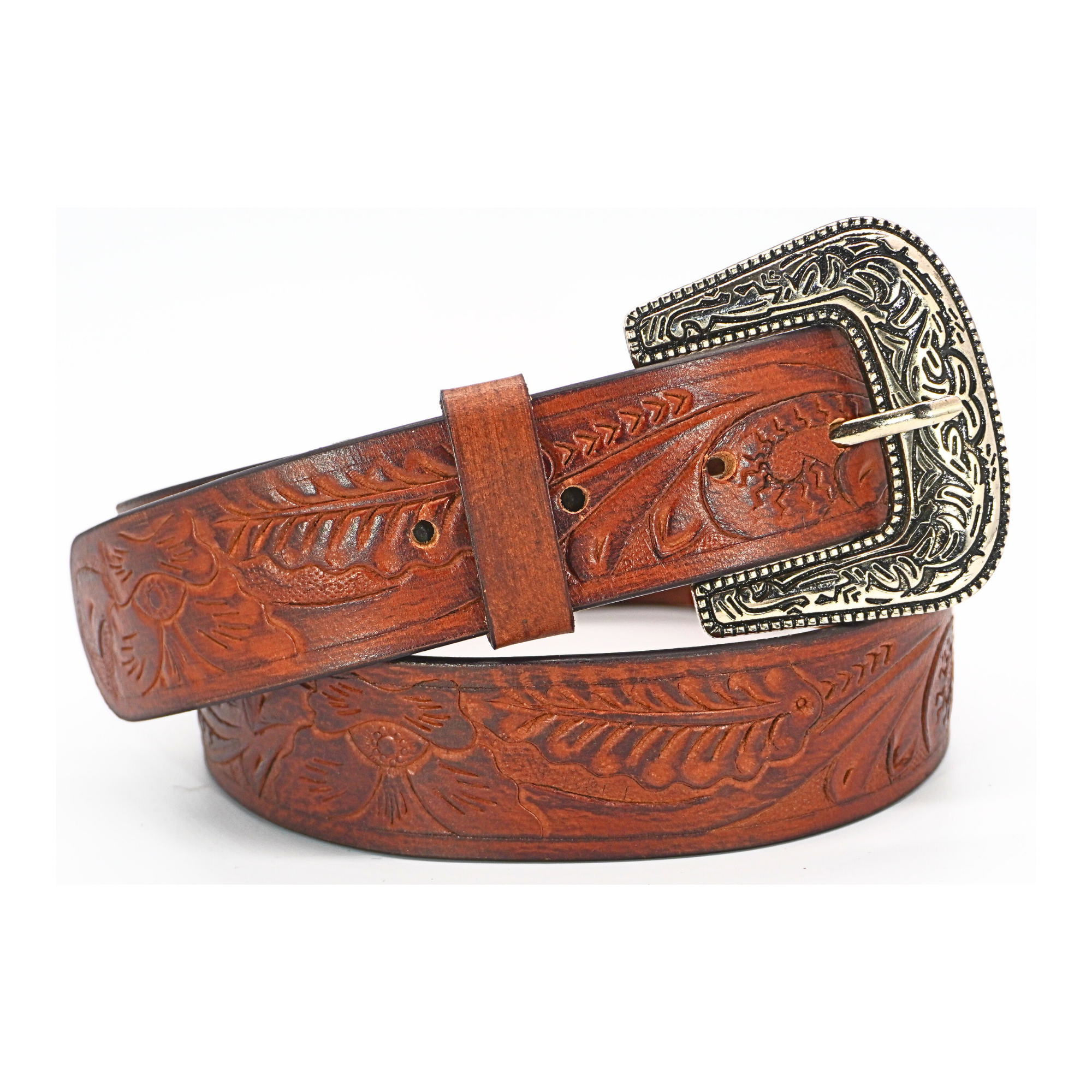 Resistance Premium Leather Western Cowboy Belts With Buckle – Stylish ...