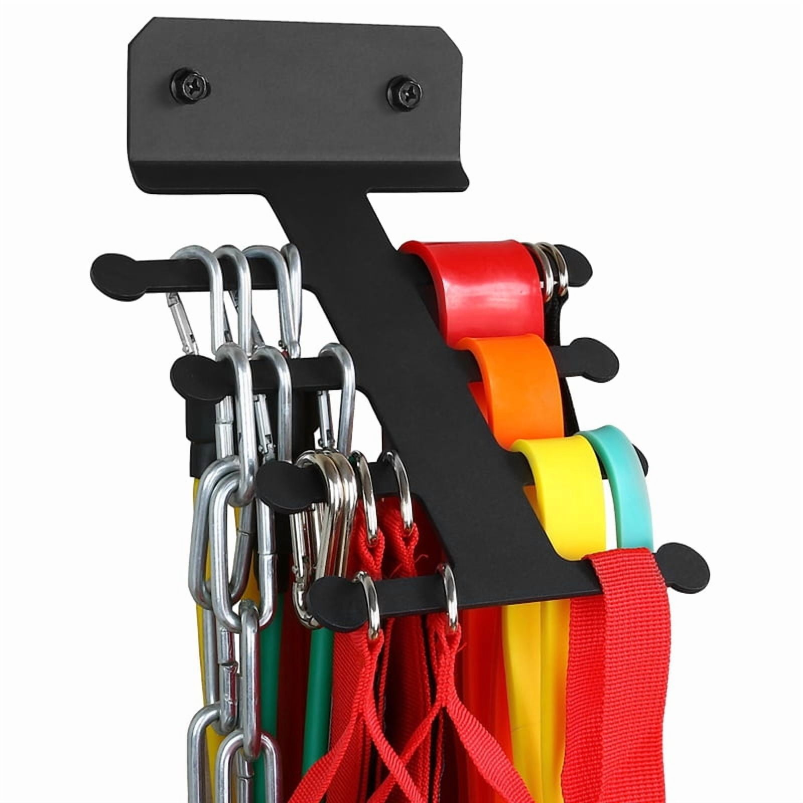 Resistance Rack Band Storage Hanger Gym Equipment Organizer Pull Up ...