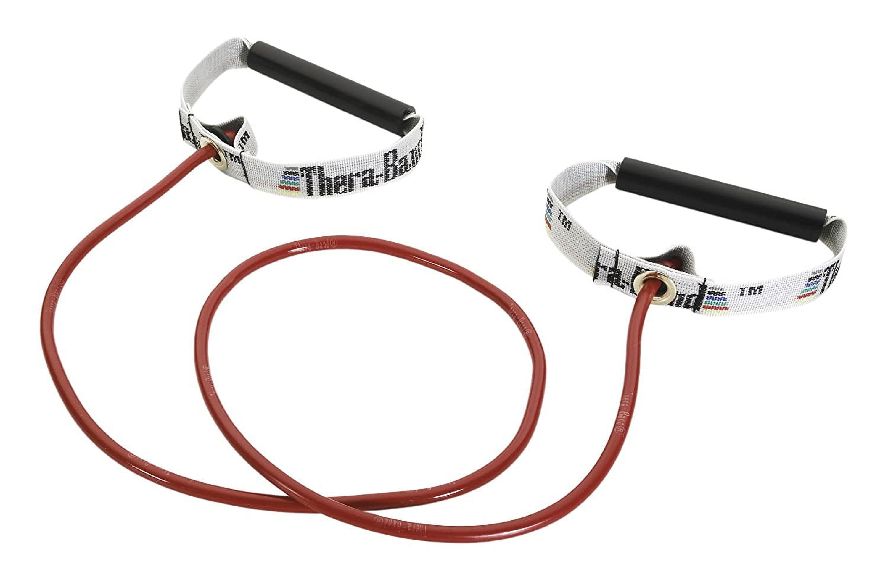 Resistance Tubes, Professional Latex Elastic Tubing with Hard Handles ...