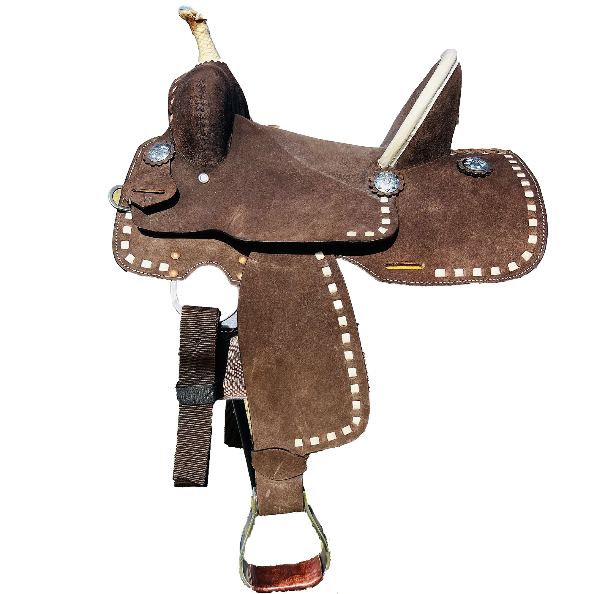 Resistance Western 10" 12" 13" Kids Horse Ranch Style Saddle ...