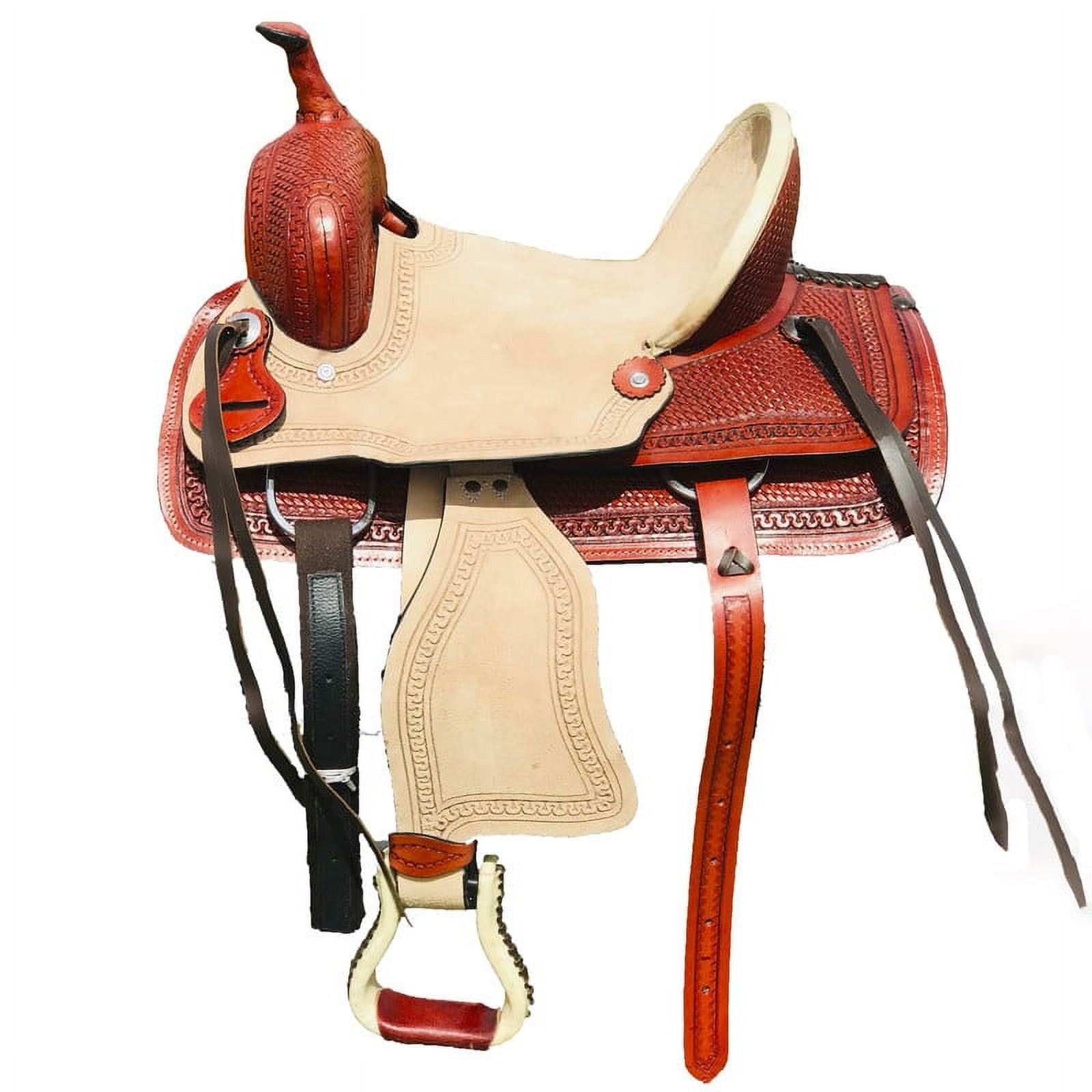 Resistance Western Kids Horse Pleasure Saddle. Western Youth Child ...
