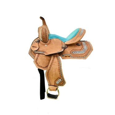 Resistance Kids Western Horse Barrel Saddle. Western Youth Child ...