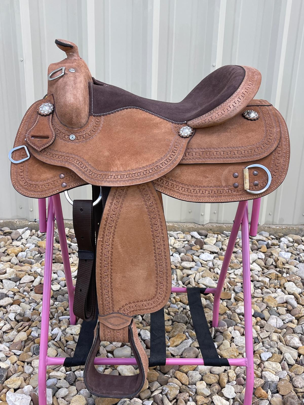 Resistance Western Roughout Ranch Work Saddle – Training & Working ...