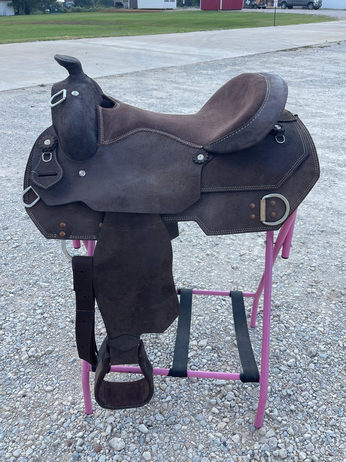 Resistance Western Roughout Ranch Work Saddle – Training & Working ...