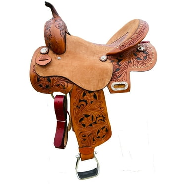 Resistance Kids Western Horse Barrel Saddle. Western Youth Child ...