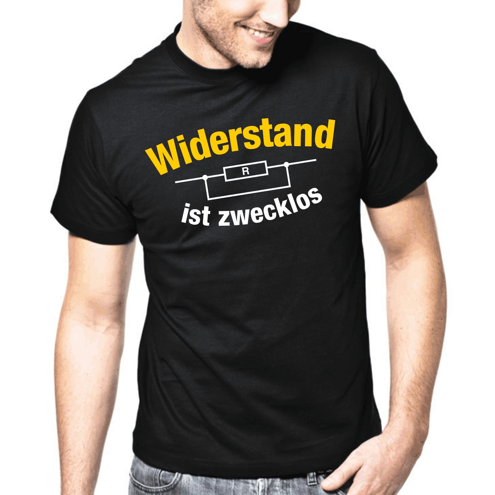 Resistance is futile Physics School Sayings Gift Funny Fun T-Shirt ...