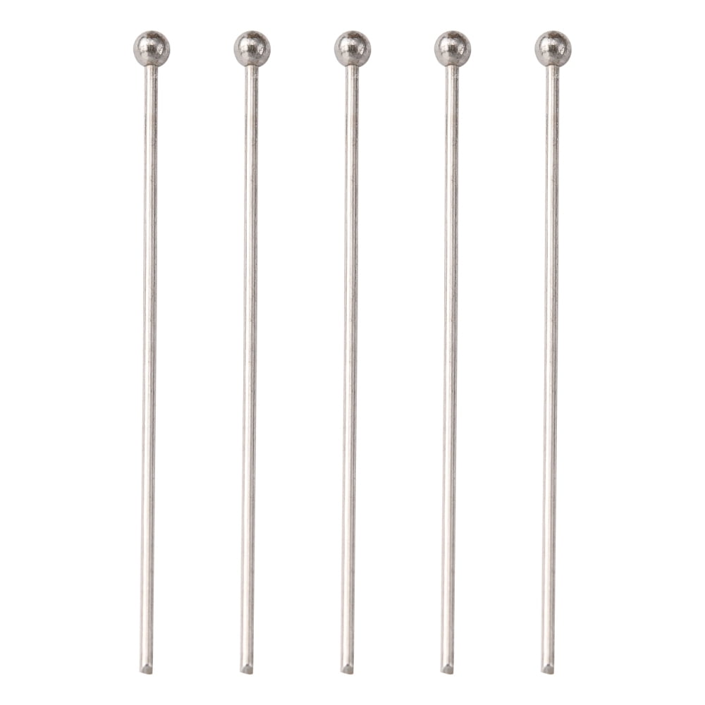 Resistant 304 Stainless Steel Ball Head Pins Stainless Steel color 35x0 ...