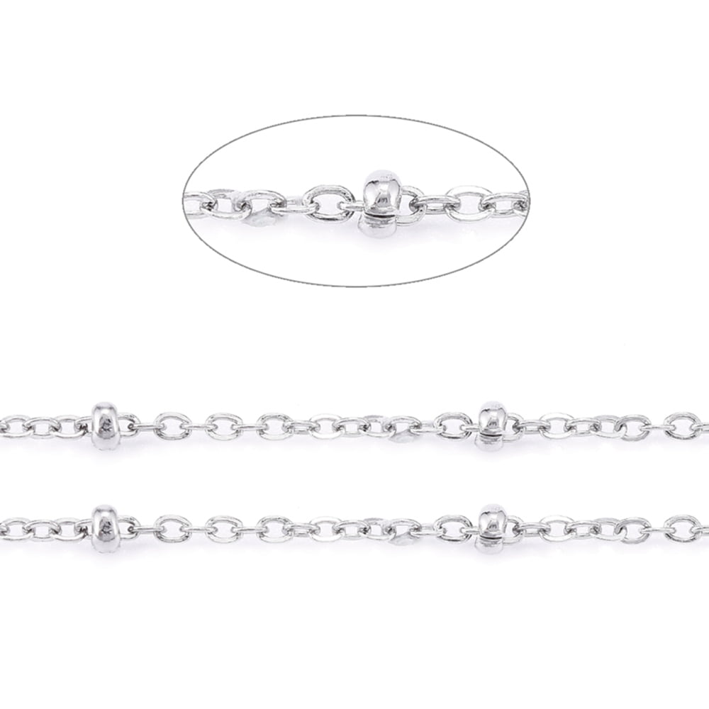 Resistant 304 Stainless Steel Cable Chains Satellite Chains Soldered ...