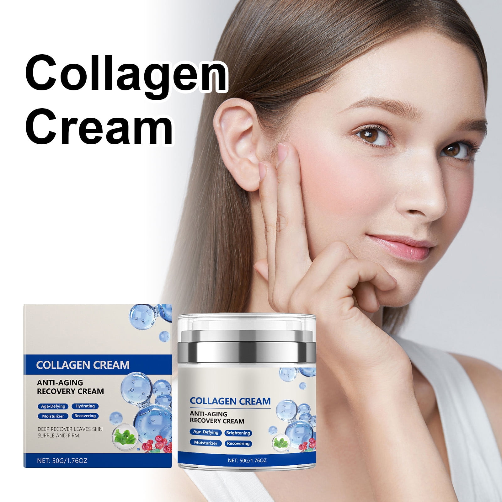 Resistant Aging Collagen Recovery Face Cream for Firm,Supple Skin ...