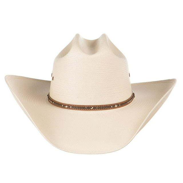 Resistol Mens 10X George Strait Kingman 4 1/4` Brim Straw Cowboy Hat 73 ...