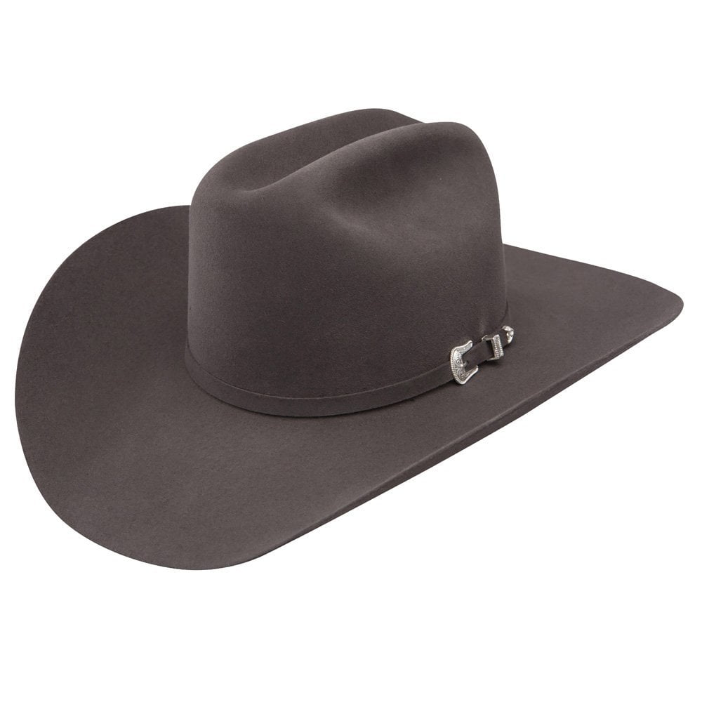 Resistol RWTCKR-7540 Men's Tucker Cowboy Hat, Granite Grey - 7 1/2 ...
