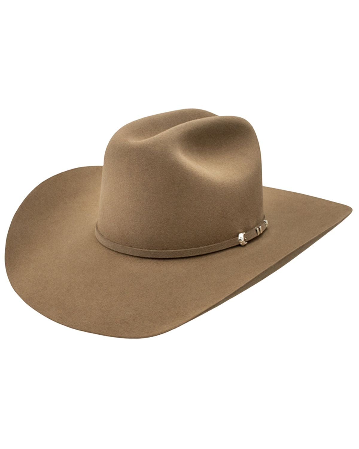 Resistol Unisex 40X Felt Cowboy Hat Medium Brown 7 - Walmart.com