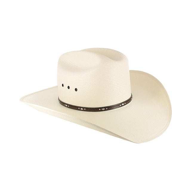 Resistol Unisex George Strait By Kingman 10X Straw Cowboy Hat Natural 7 ...