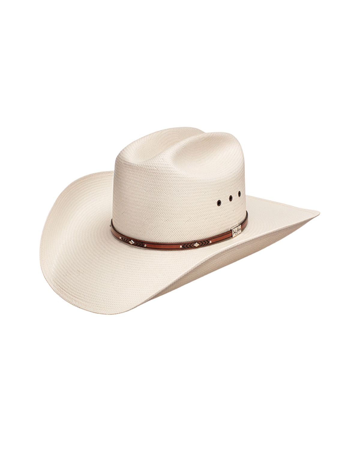 Resistol Unisex George Strait By Palo 8X Straw Cowboy Hat Natural 7 3/4 ...